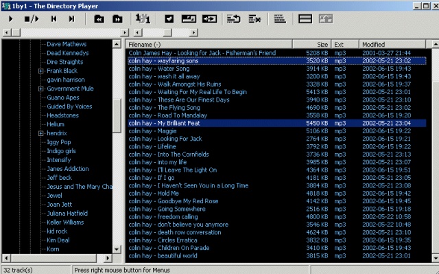 1by1 - The Directory Player v2.03 (초경량 MP3 재생기) | 케이벤치 다운로드